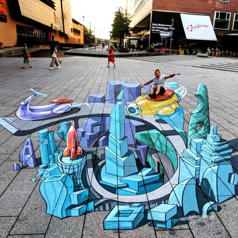 famous artists in the field of 3D painting world wide