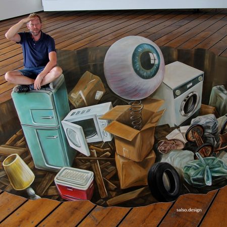 famous artists in the field of 3D painting world wide