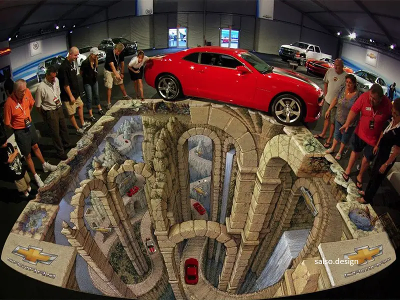 famous artists in the field of 3D painting world wide