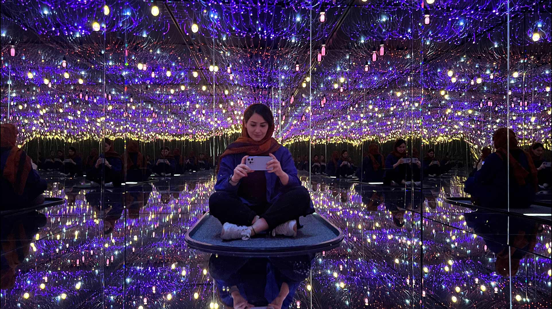 infinity mirror room | how we made it (short video)