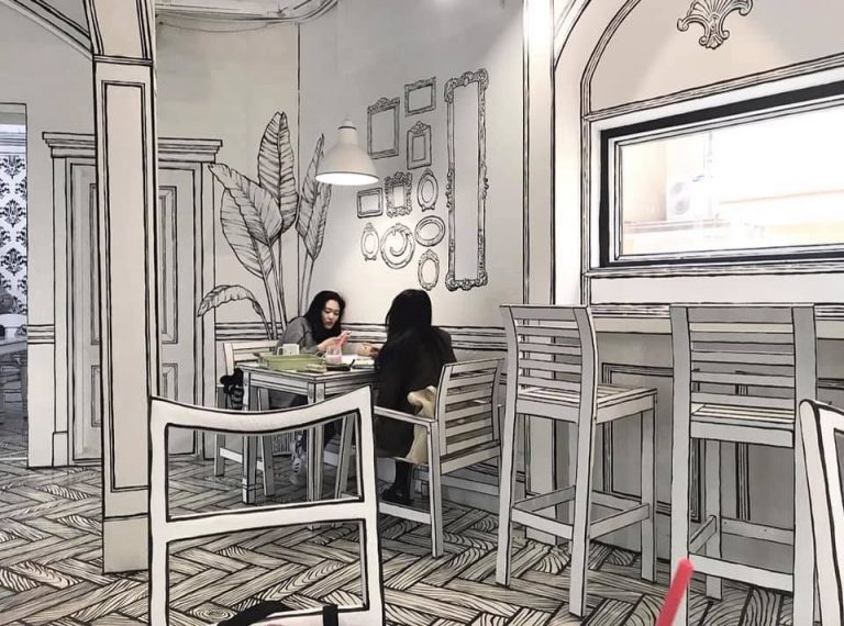 Black and White cafe | How we Made it? (short Video)