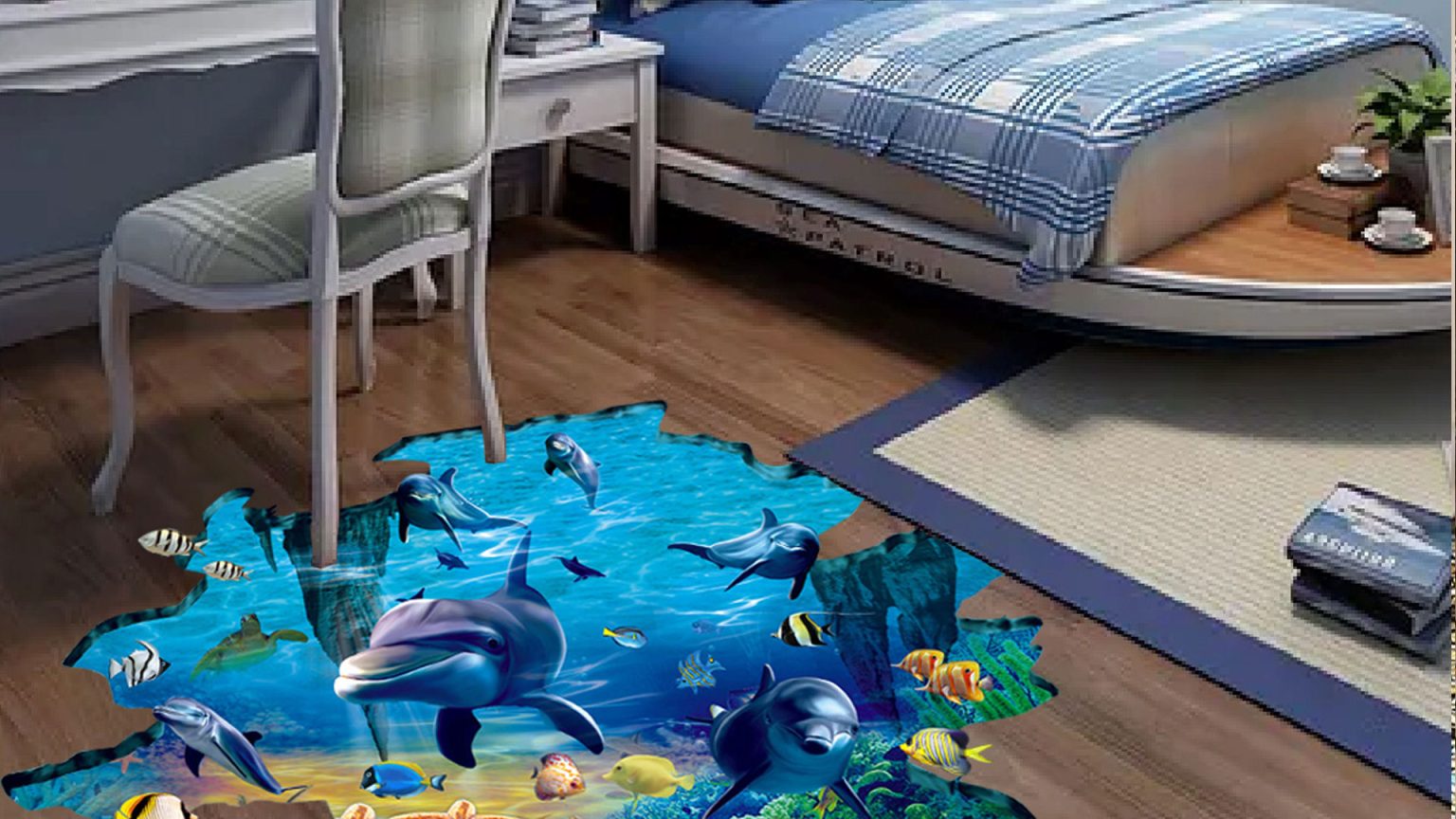 Where to buy 3d floor stickers - SALSO Design Studio